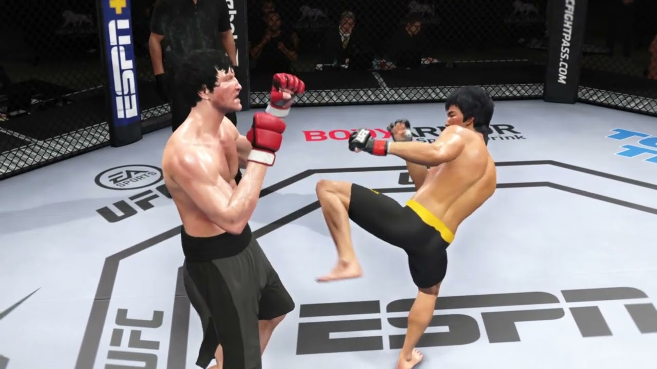 UFC 4 | Bruce Lee vs. Boxman | EA Sports - YouTube