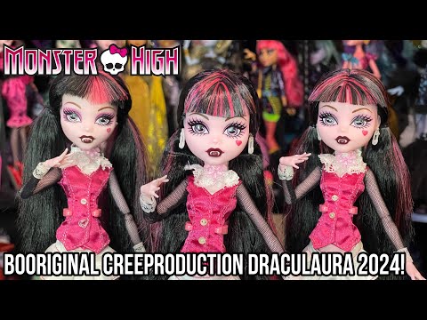 Monster High Draculaura Boo-riginal Creeproduction 2024 Doll Review