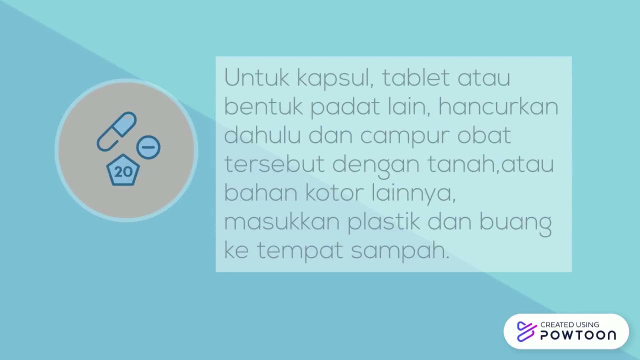 cara membuang obat dengan benar - YouTube