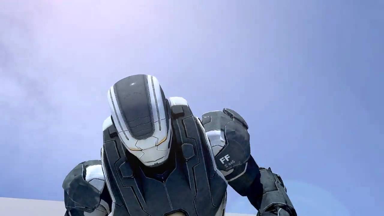 Landing Pose WAR MACHINE - YouTube