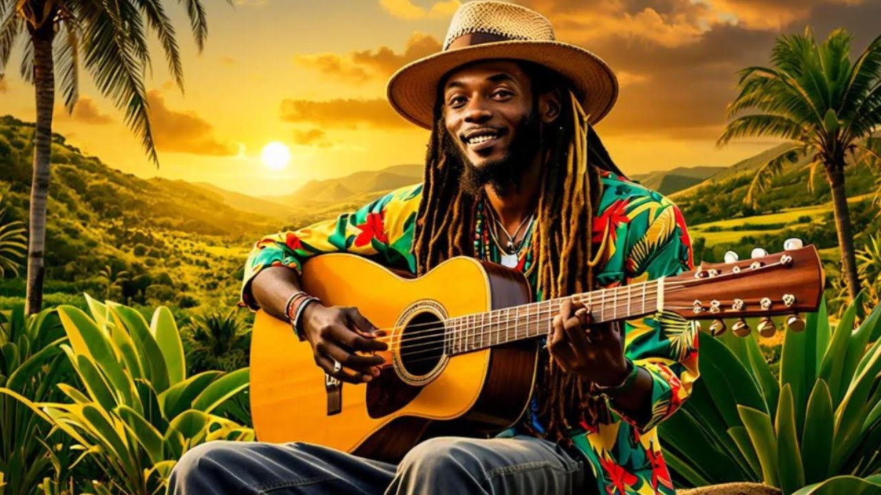 Tropical Reggae Vibes 🌴| Chill Tunes for Relaxation Reggae Love Songs ...