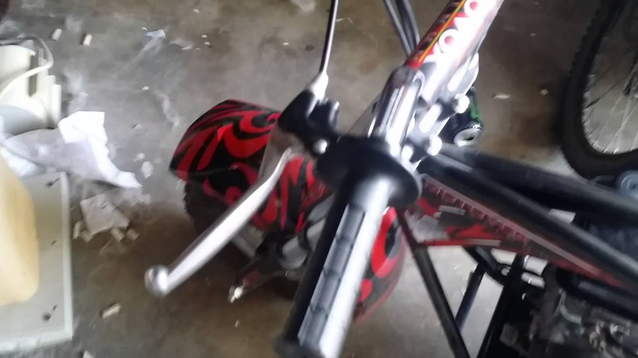 MOTOVOX MBX11 79.5cc 2.5Hp Gas 4 Stroke Powered Mini Bike Motorcycle ...