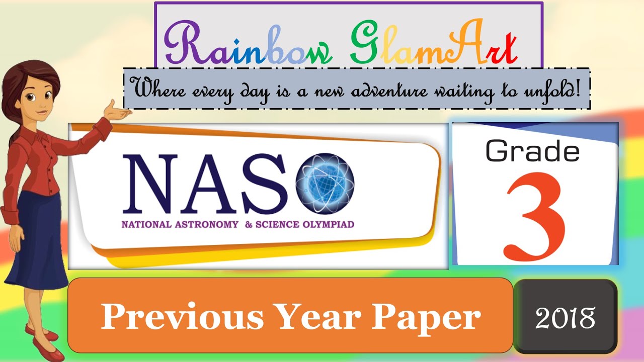 NASO 2018 | Class 3 | National Astronomy & Science Olympiad | Previous ...