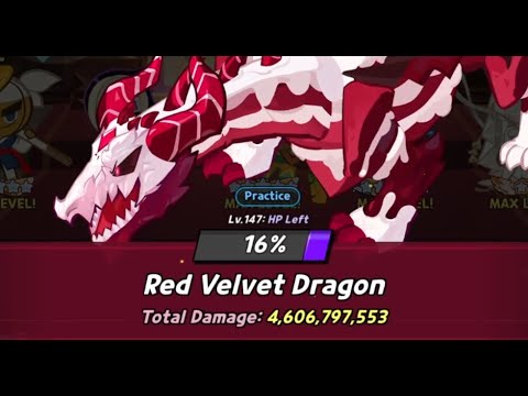 Red Velvet Dragon Team Guide (4.6 Billion Damage) | Cookie Run: Kingdom ...