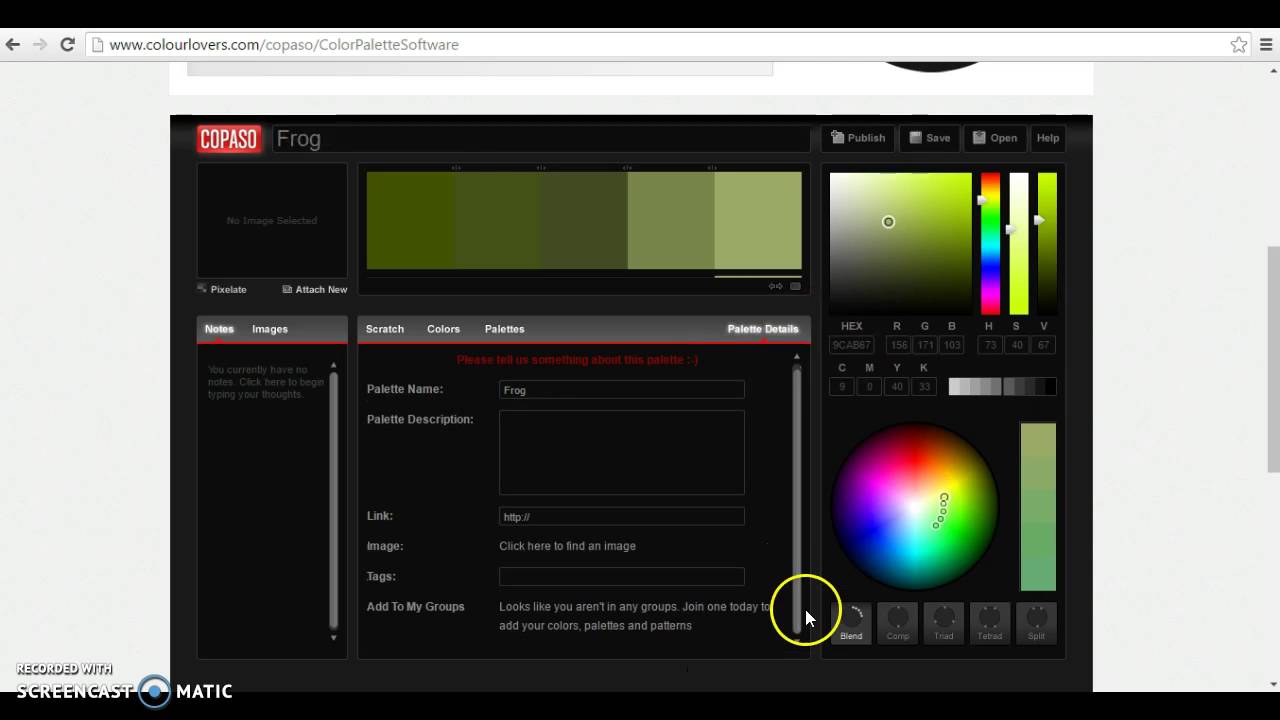 COLOURlovers Educational Tool - YouTube