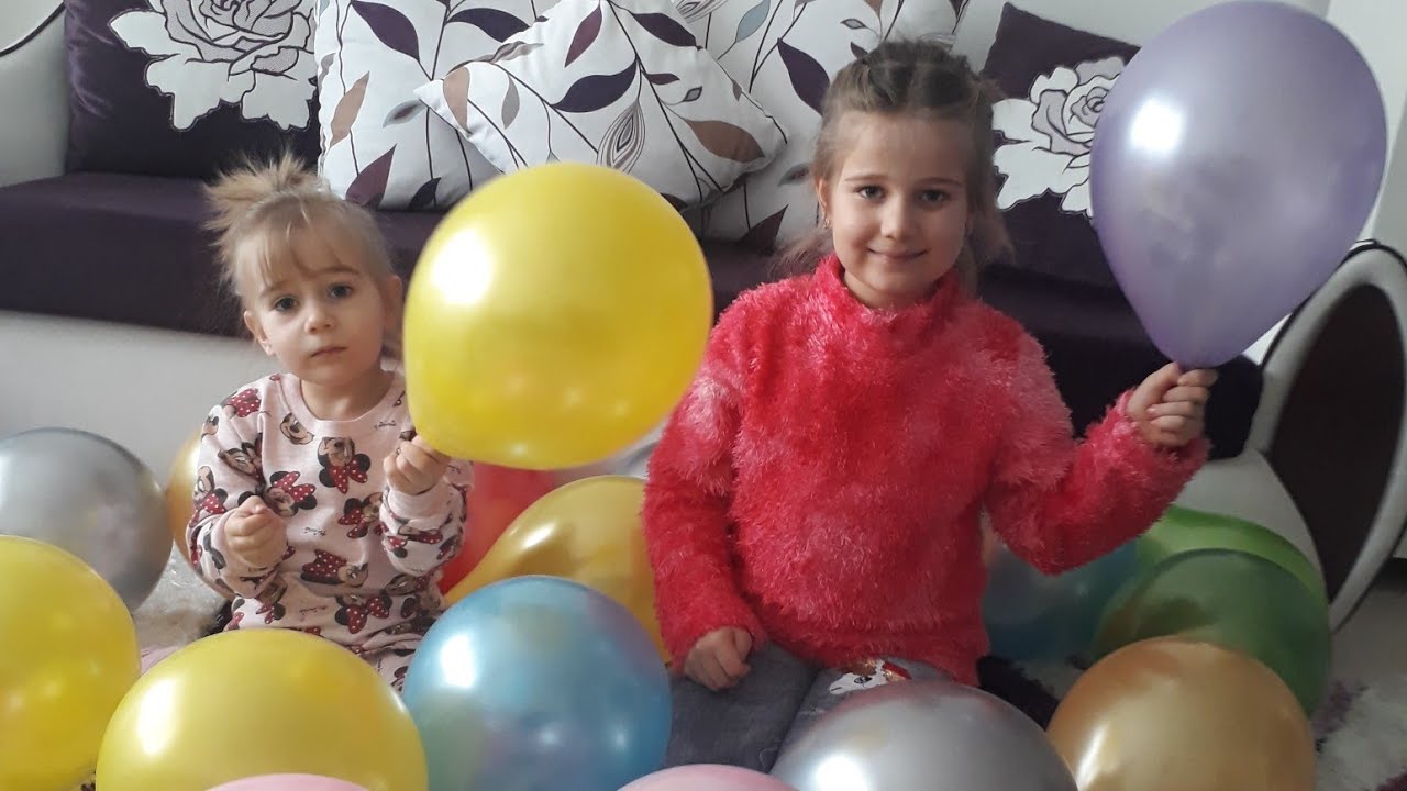 BALON PATLATMA OYUNU! BALONLARI PATLAT ÇİKOLATALARI TOPLA - YouTube