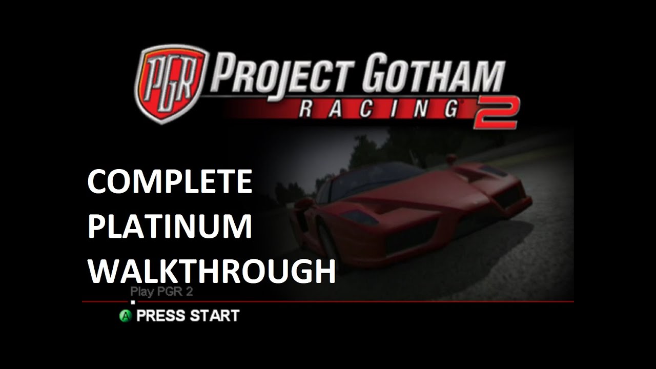 PGR2 COMPLETE PLATINUM walkthrough (Project Gotham Racing 2 Xbox) - YouTube