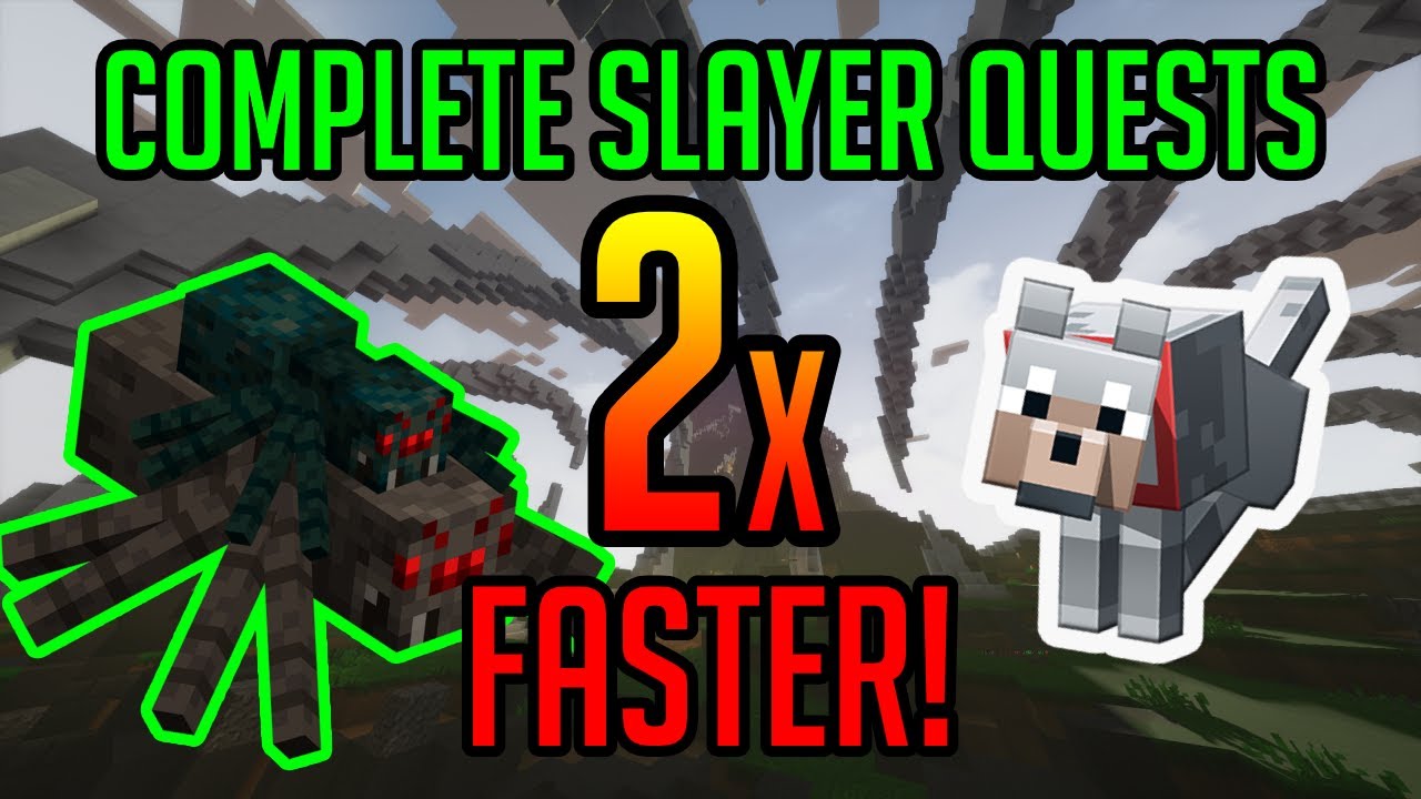 GIVEAWAY + FASTER SLAYER QUESTS?! | Hypixel Skyblock Guide - YouTube