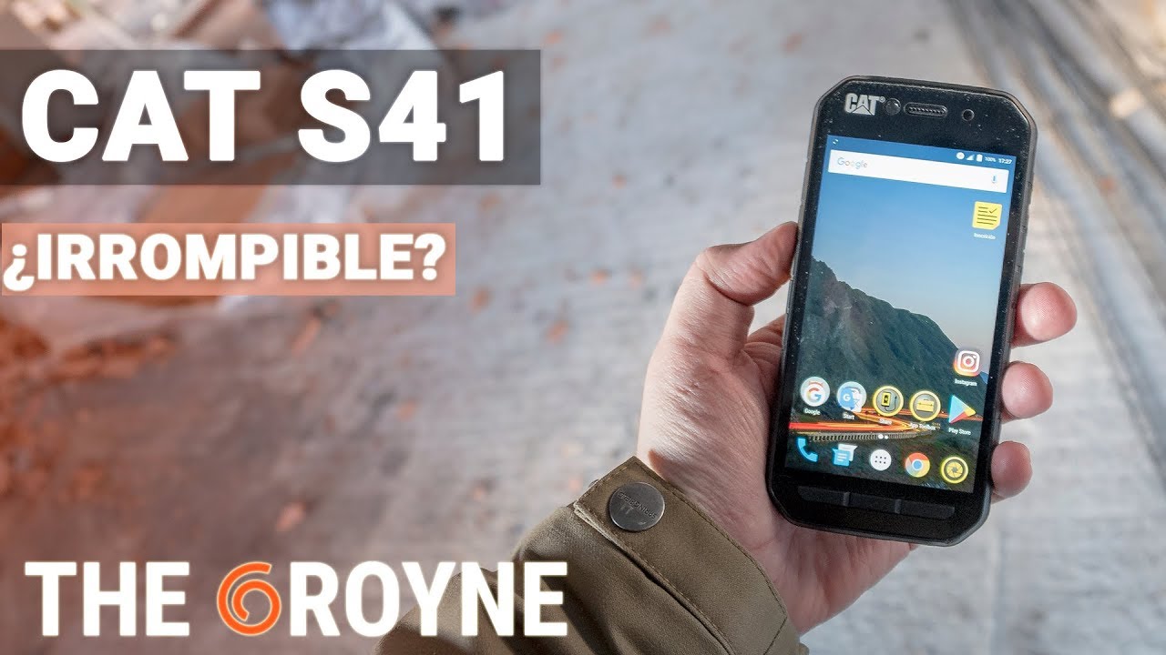 CAT S41, review en español - YouTube