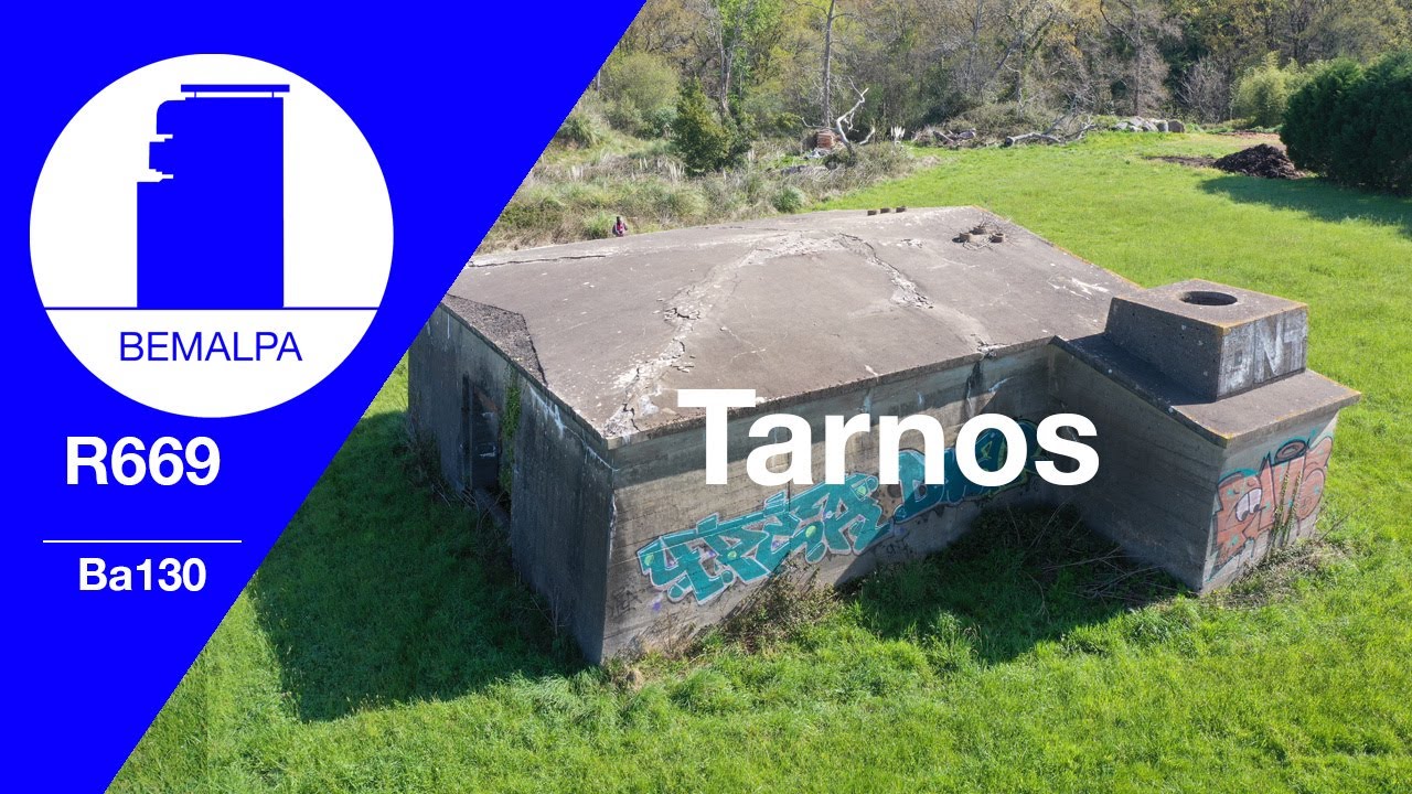 Bunker 669 pour canon de campagne, Mur de l'Atlantique Landes Regelbau ...