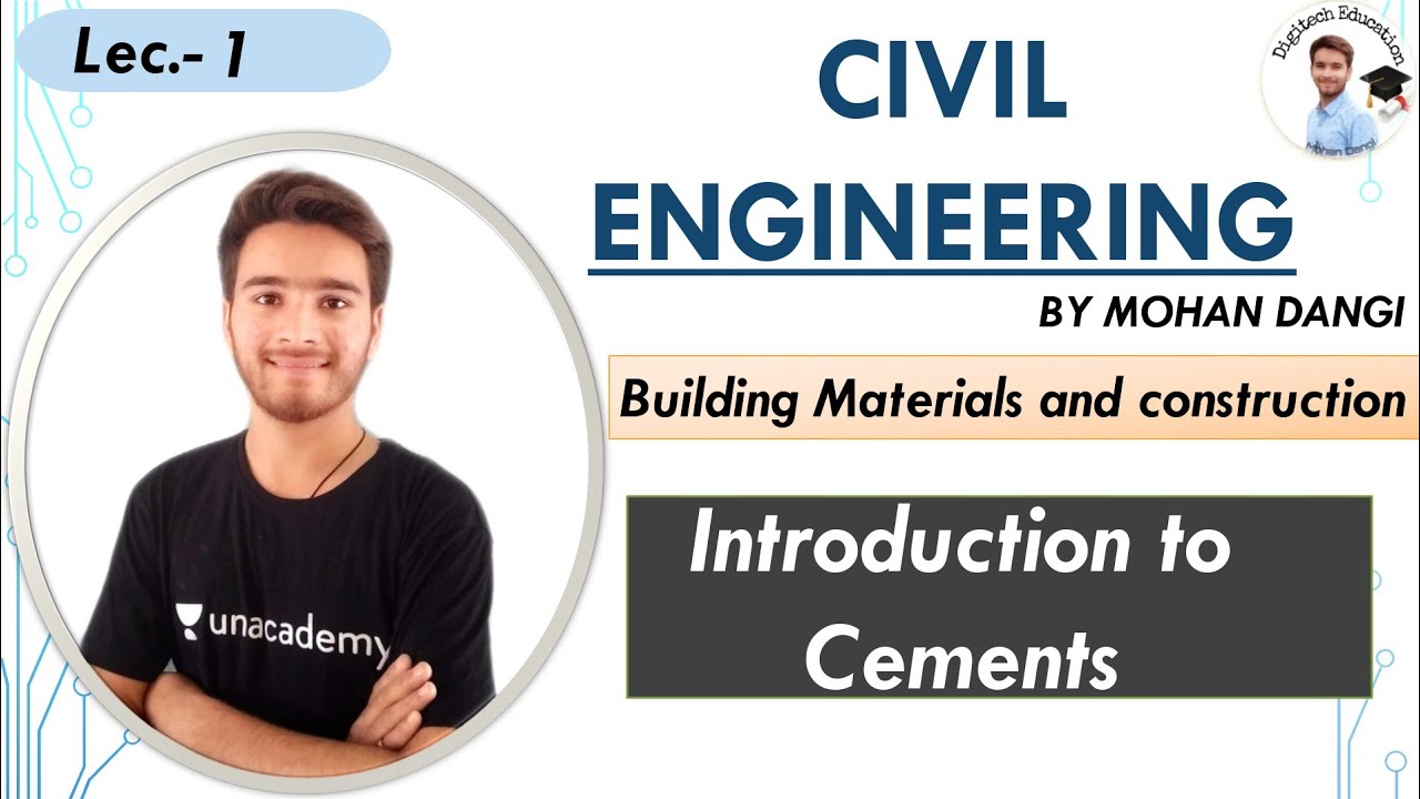 Construction materials | Cement | Introduction to cement | What is ...