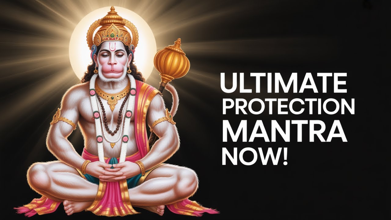 Hanuman Mantra to Remove all Types of Bad Spirits and Fears 1008 times ...