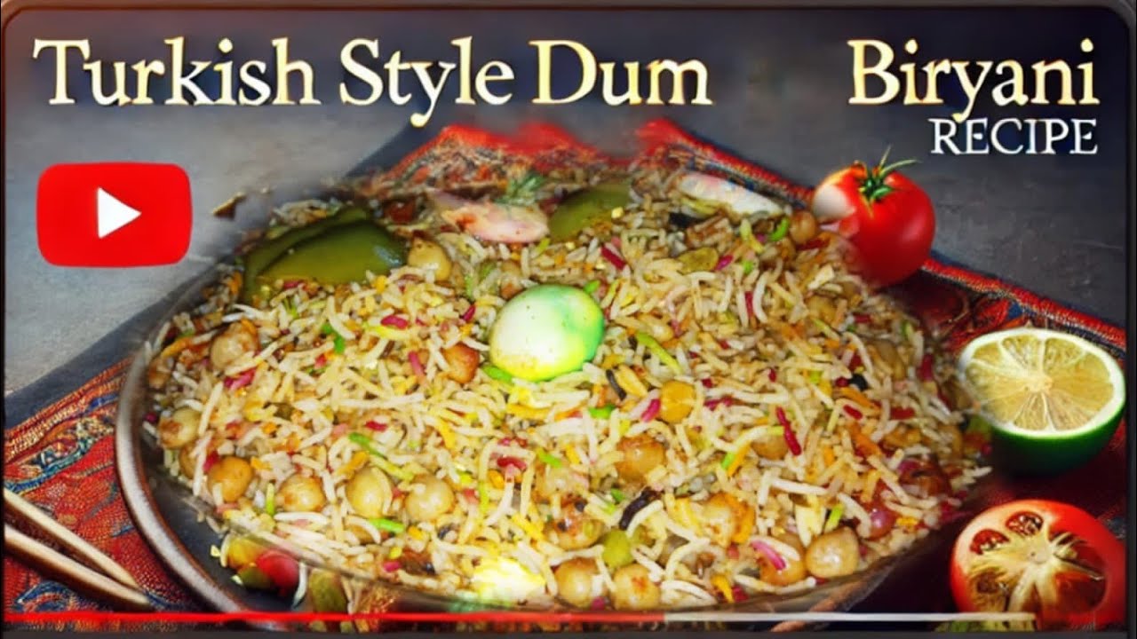 Authentic Turkish Style Dum Biryani Recipe | Flavorful & Easy to Make ...