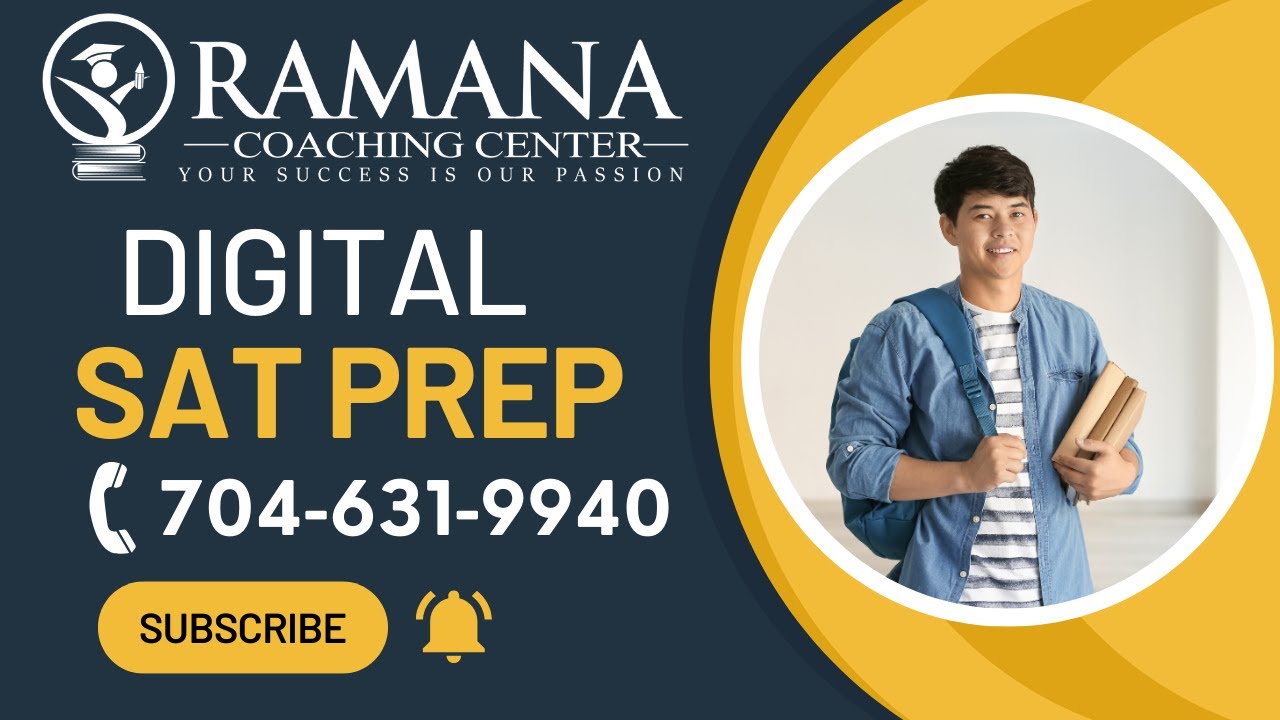 Digital SAT Prep | Ramana Coaching Center - YouTube