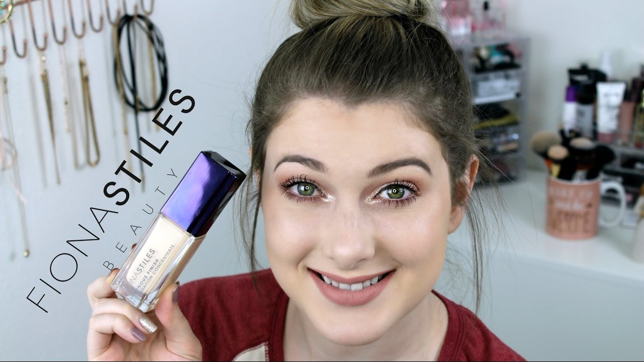 FIONA STILES LUMINOUS FOUNDATION || FIRST IMPRESSIONS - YouTube
