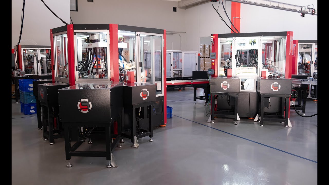 Smart Elektromekanik - Socket Automatic Assembly Line 2 - YouTube