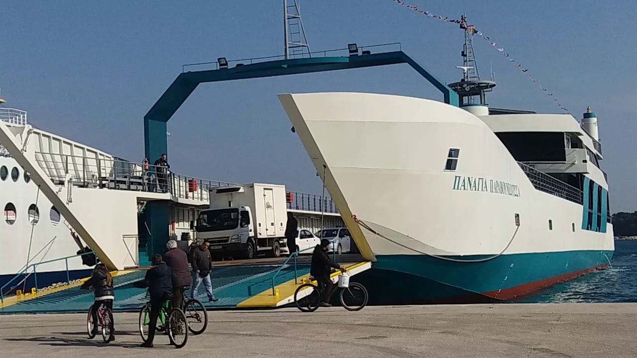ΠΑΝΑΓΙΑ ΠΑΡΑΒΟΥΝΙΩΤΙΣΣΑ Πρωτη ημερα Δρομολογησης. - YouTube
