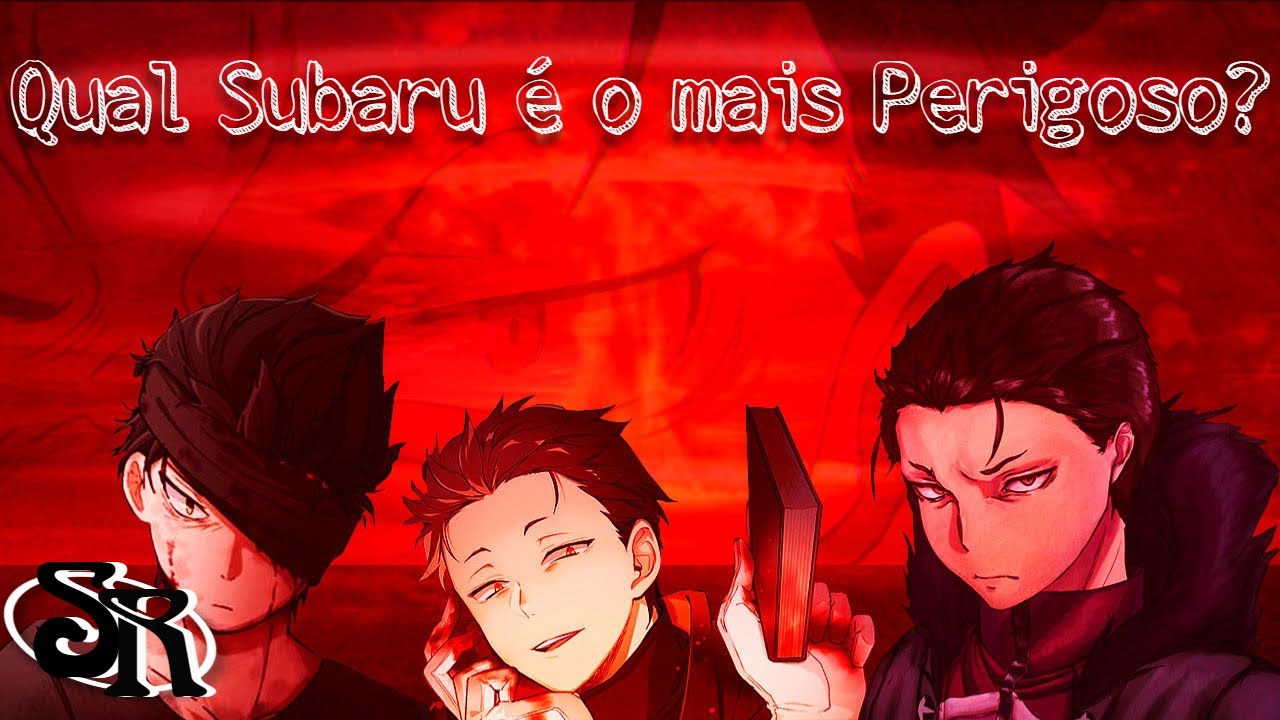 Re:Zero React Qual Subaru é o mais Perigoso? (escala de ameaça) | (Re ...
