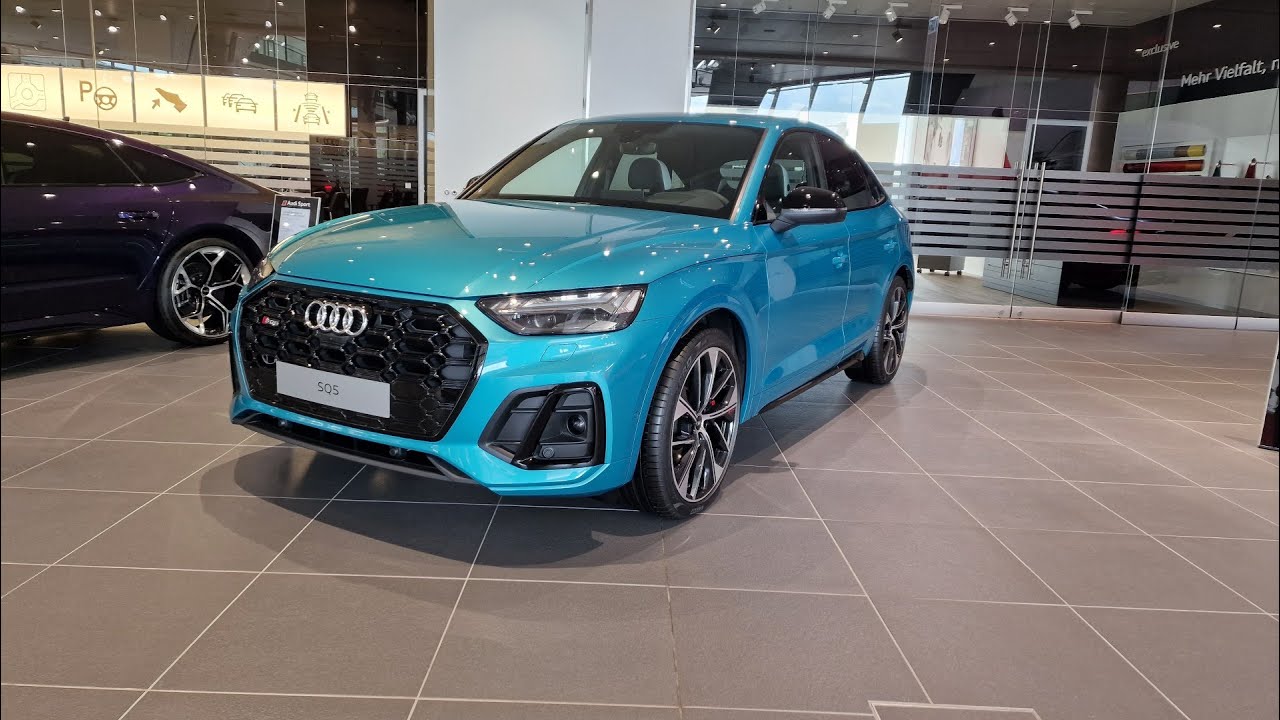 2023 Audi SQ5 Sportback - Makena Türkis Metallic - Audi Exclusive - YouTube