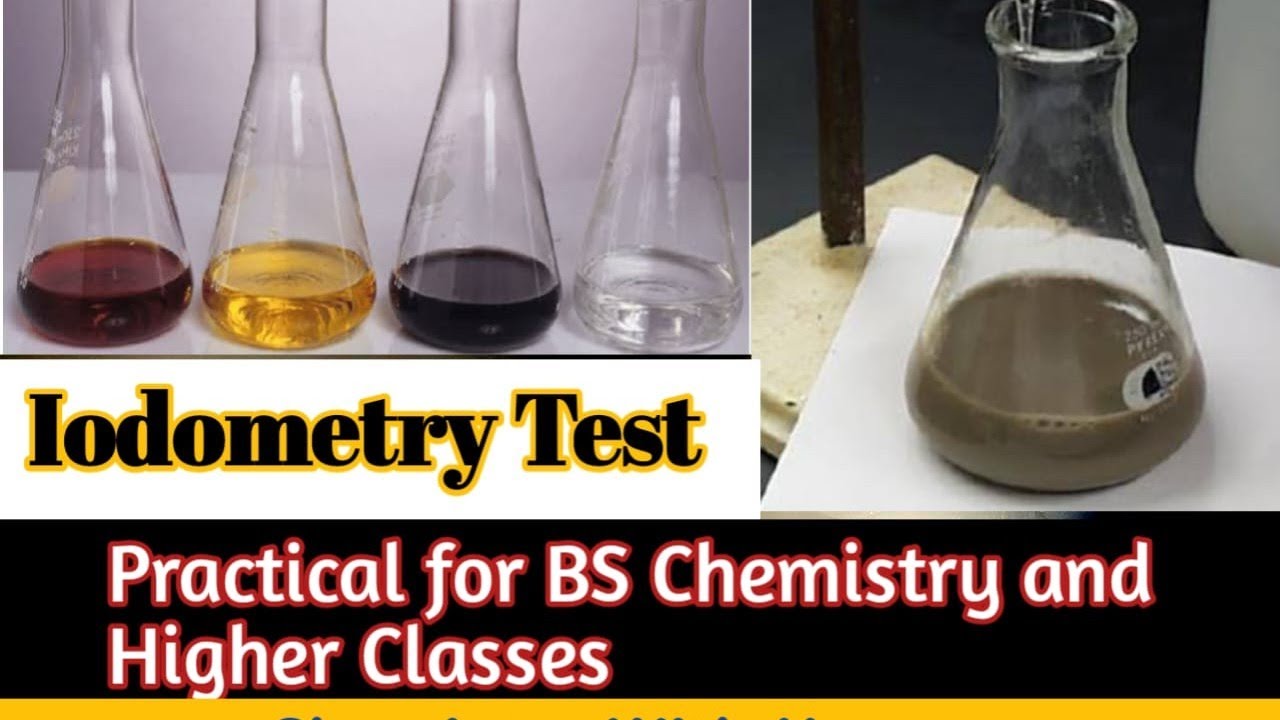 iodometry Test Practical in detail for BS Chemistry | Chemistry ...