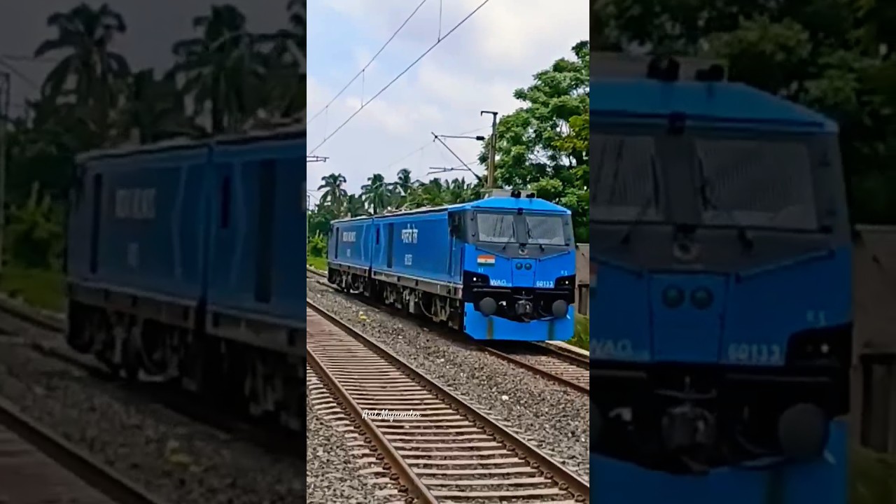 New Strong WAG12B Engine of Freight Train🔥🔥 #wag12 #newshorts - YouTube