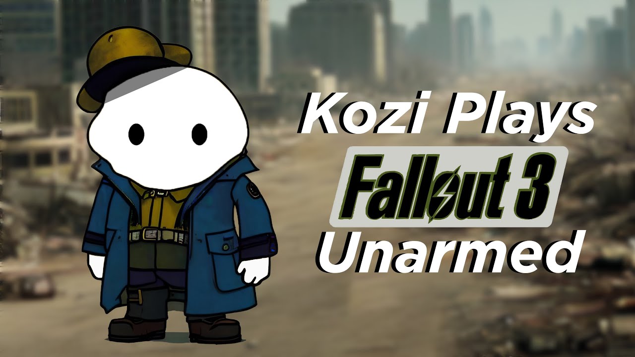 Kozi Plays Fallout 3 Unarmed - YouTube