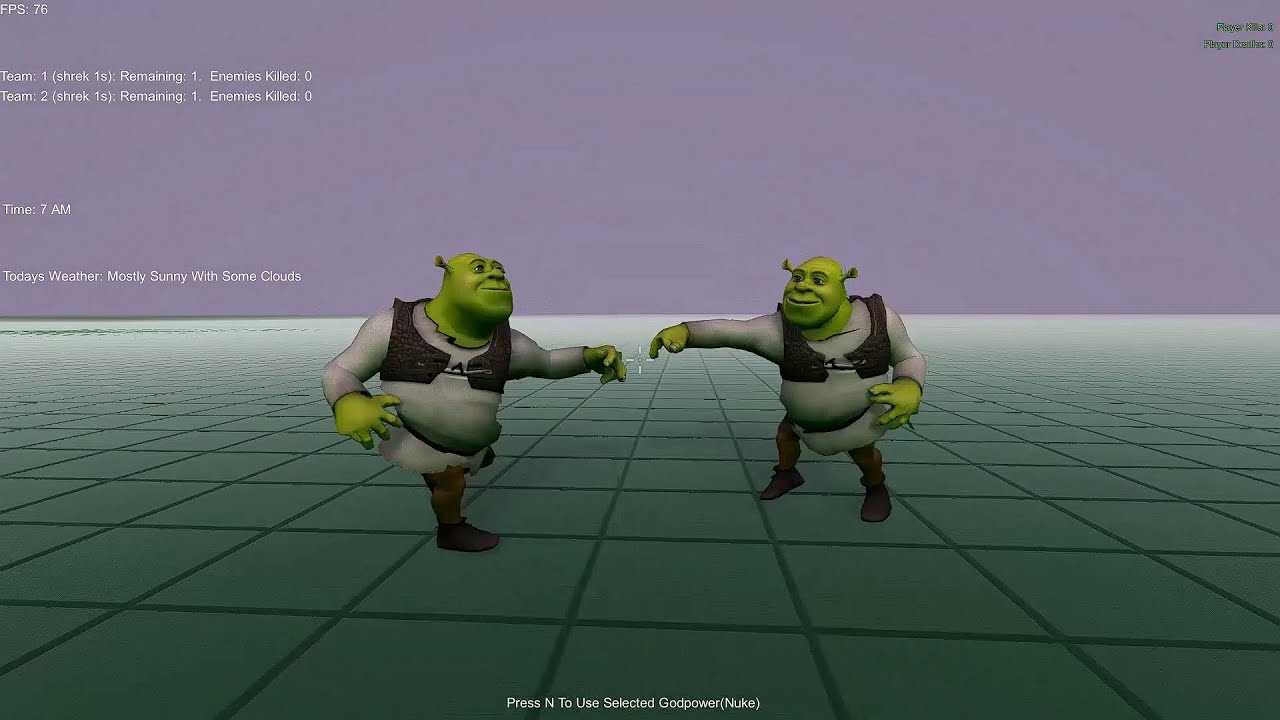 Shrek 1v1. Which side will win? Place your bets. Battle 198 in Ultimate ...