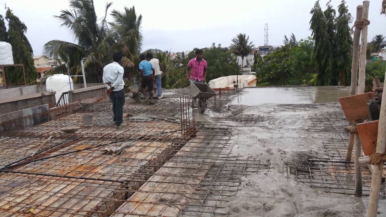Making of slab in india part 1 - YouTube