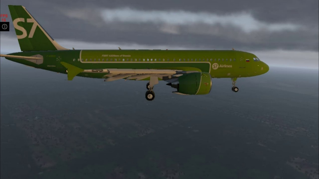 X Plane 11 Посадка на автопилоте Airbus A320 - YouTube