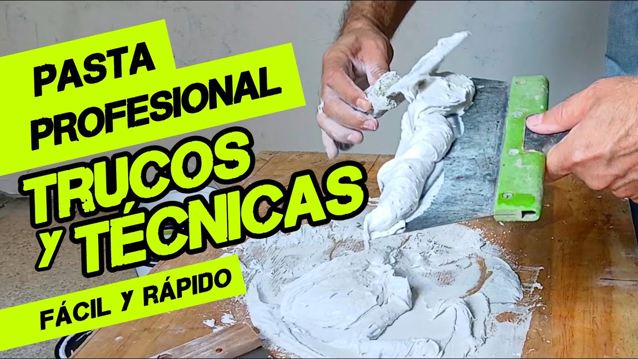 Mezcla YESO y PASTA PROFESIONAL: El truco para un acabado perfecto y ...