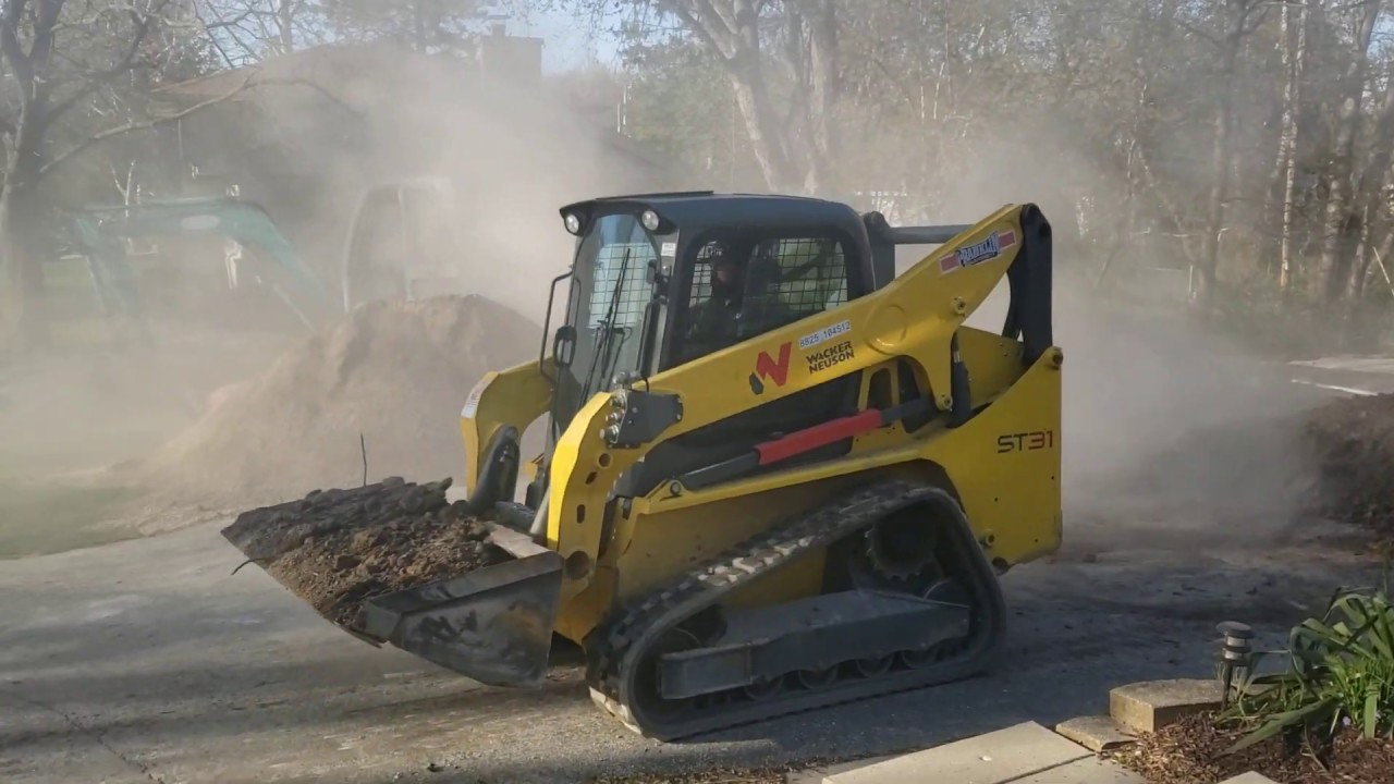 Wacker CTL Loading Fill - YouTube