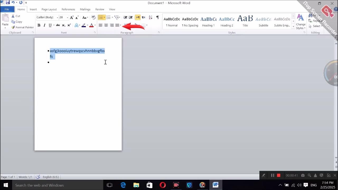 Computer course Ms word lesson 3 - YouTube