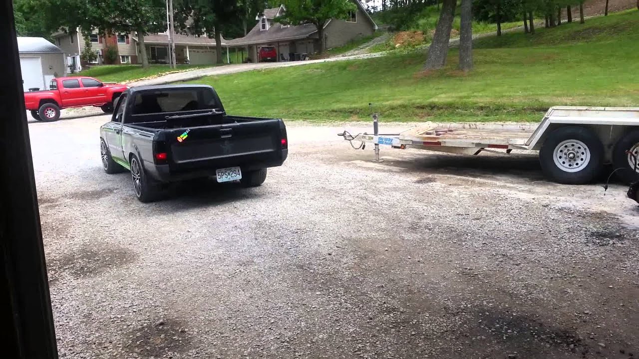 1uz Toyota drift truck built by Outkast Kustoms. - YouTube