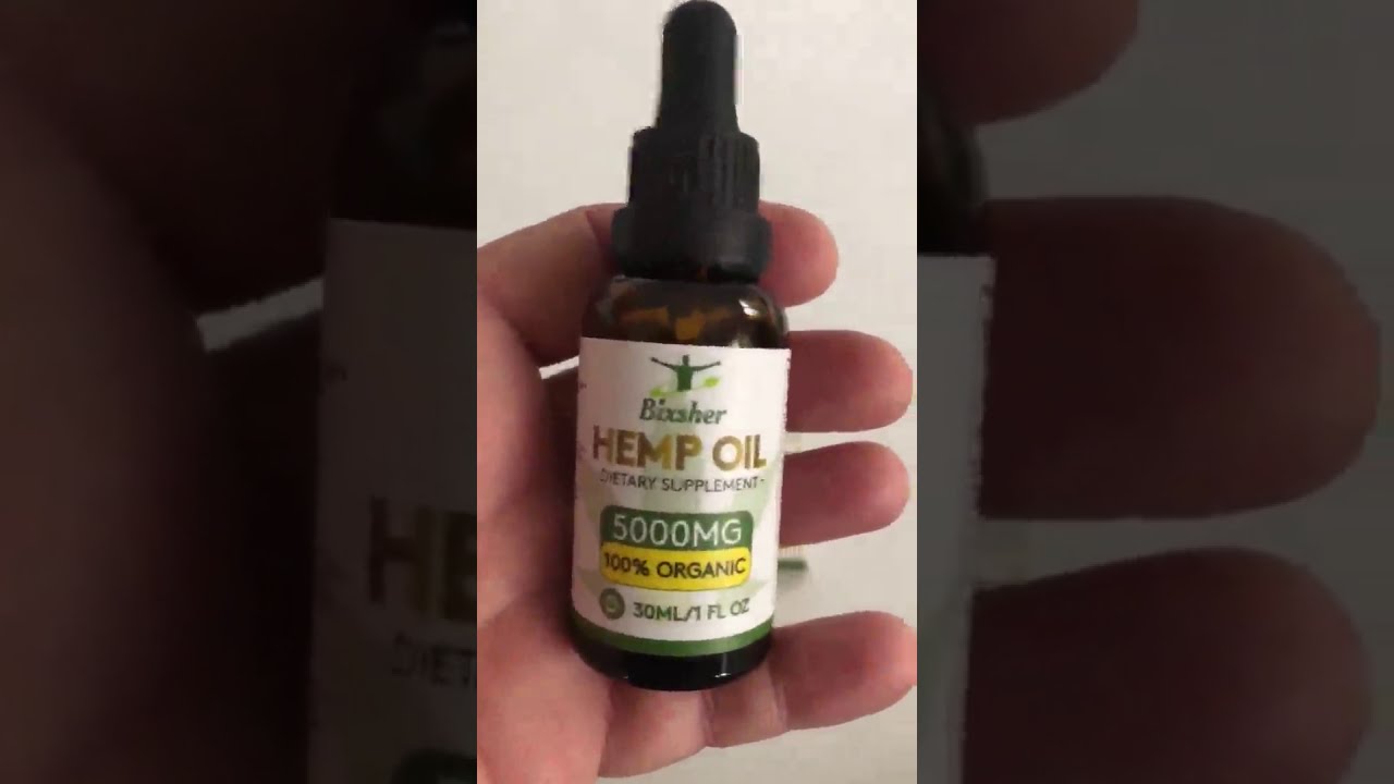 Premium Hemp Seed Oil Drops 5000 mg Review, Very good Hemp oil does work fast - YouTube