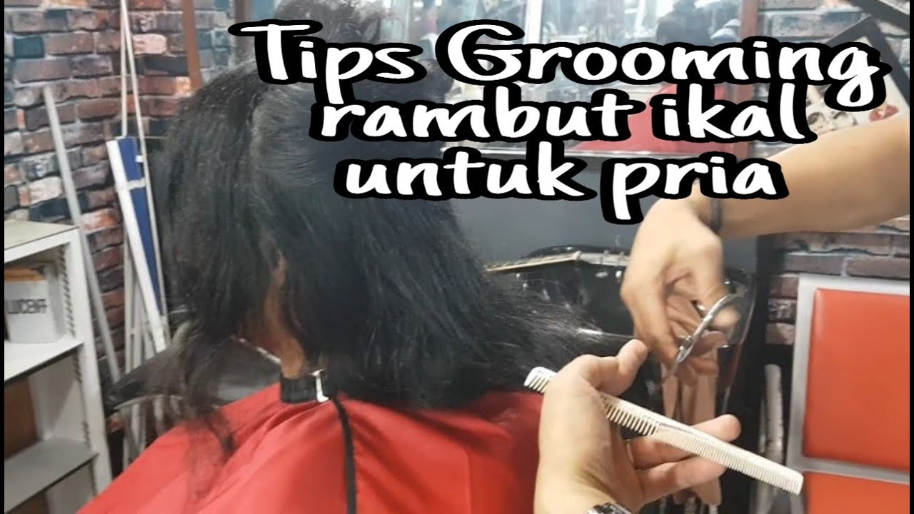 Tips Grooming Rambut Ikal Pria - YouTube