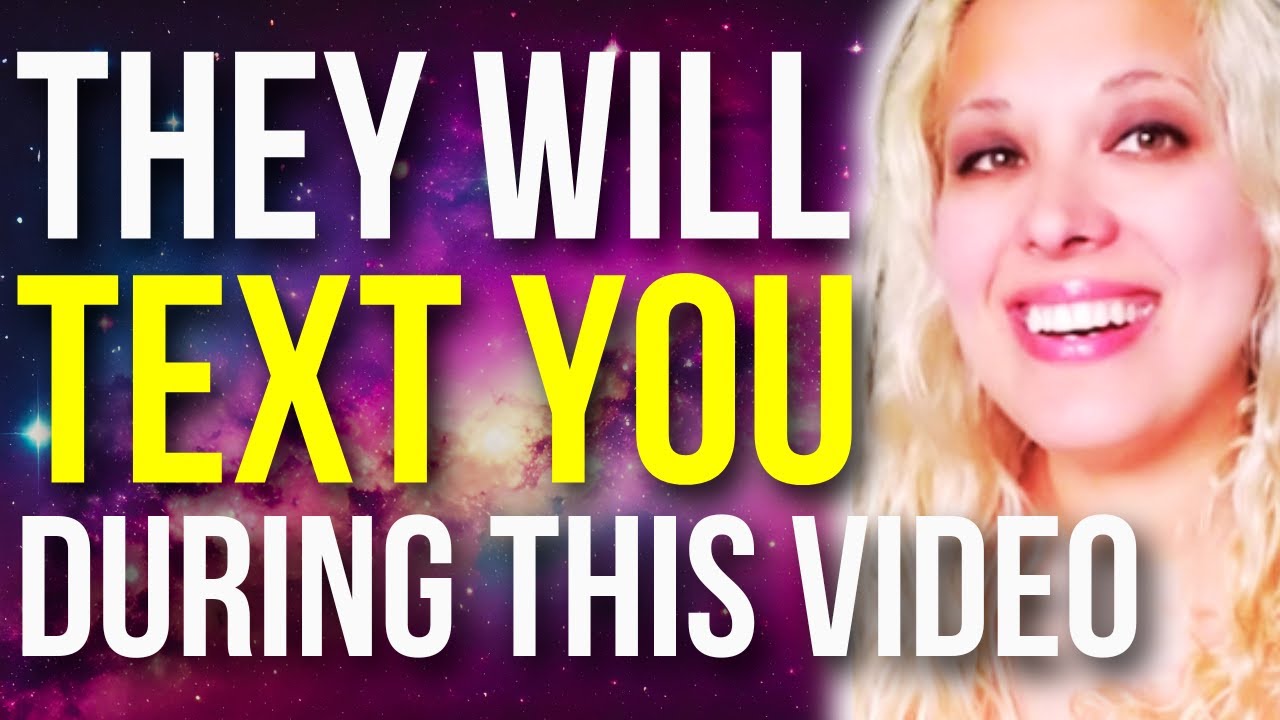 You Will Manifest A Text From Your Specific Person DURING THIS VIDEO ...