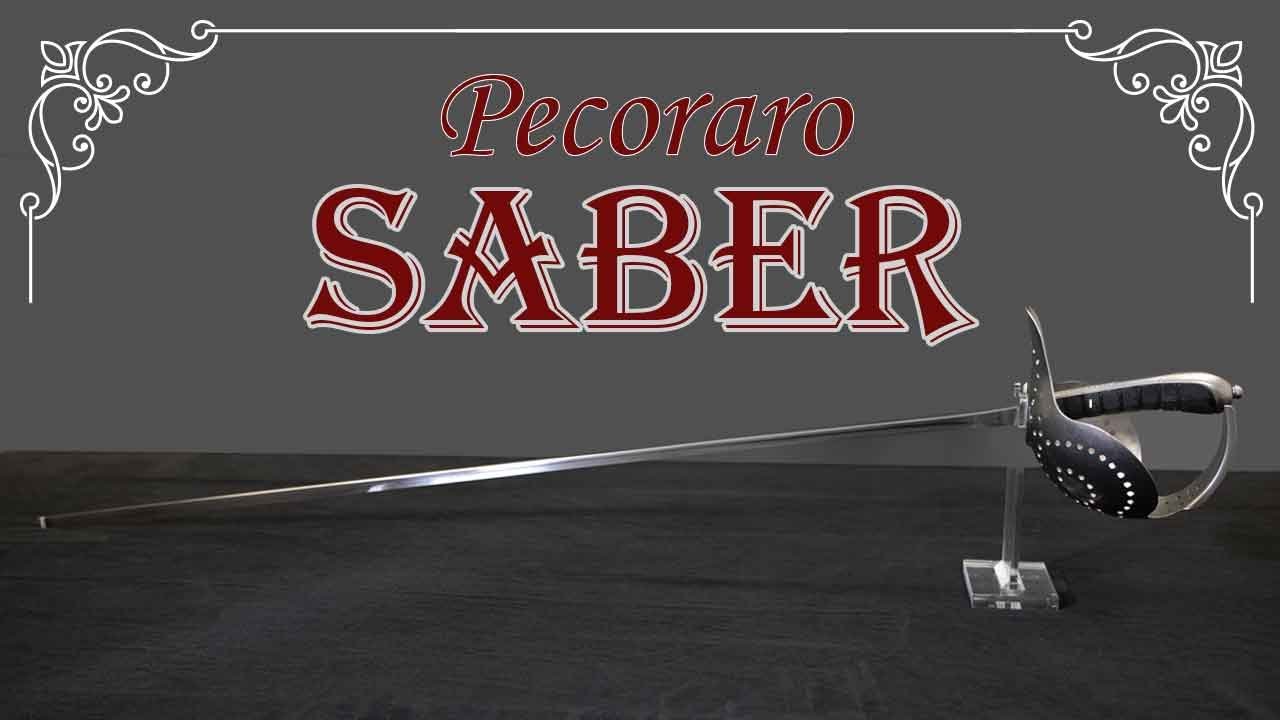 Perfect for fencing practice! 🤺 Pecoraro Saber - YouTube
