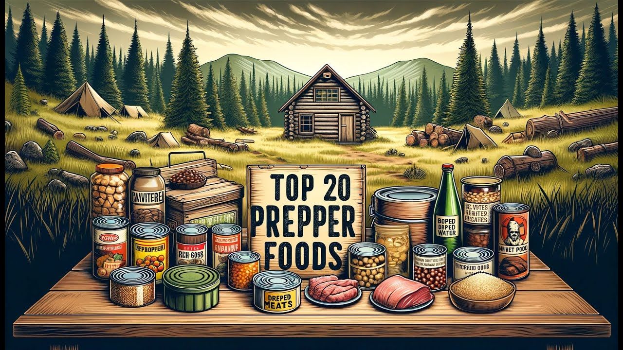 Top 20 Essential Prepper Foods for Survival #prepping #canning ...