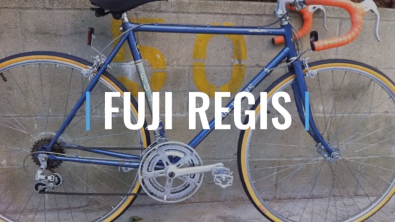 FUJI REGIS Steel JAPANESE Vintage Road Bike 1982 - YouTube