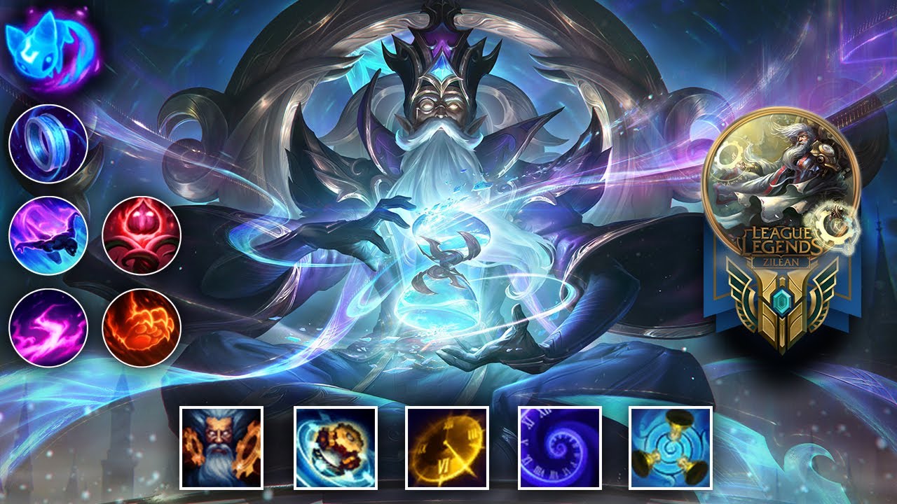 THE ULTIMATE ZILEAN MONTAGE ( Part.1/2 ) - YouTube