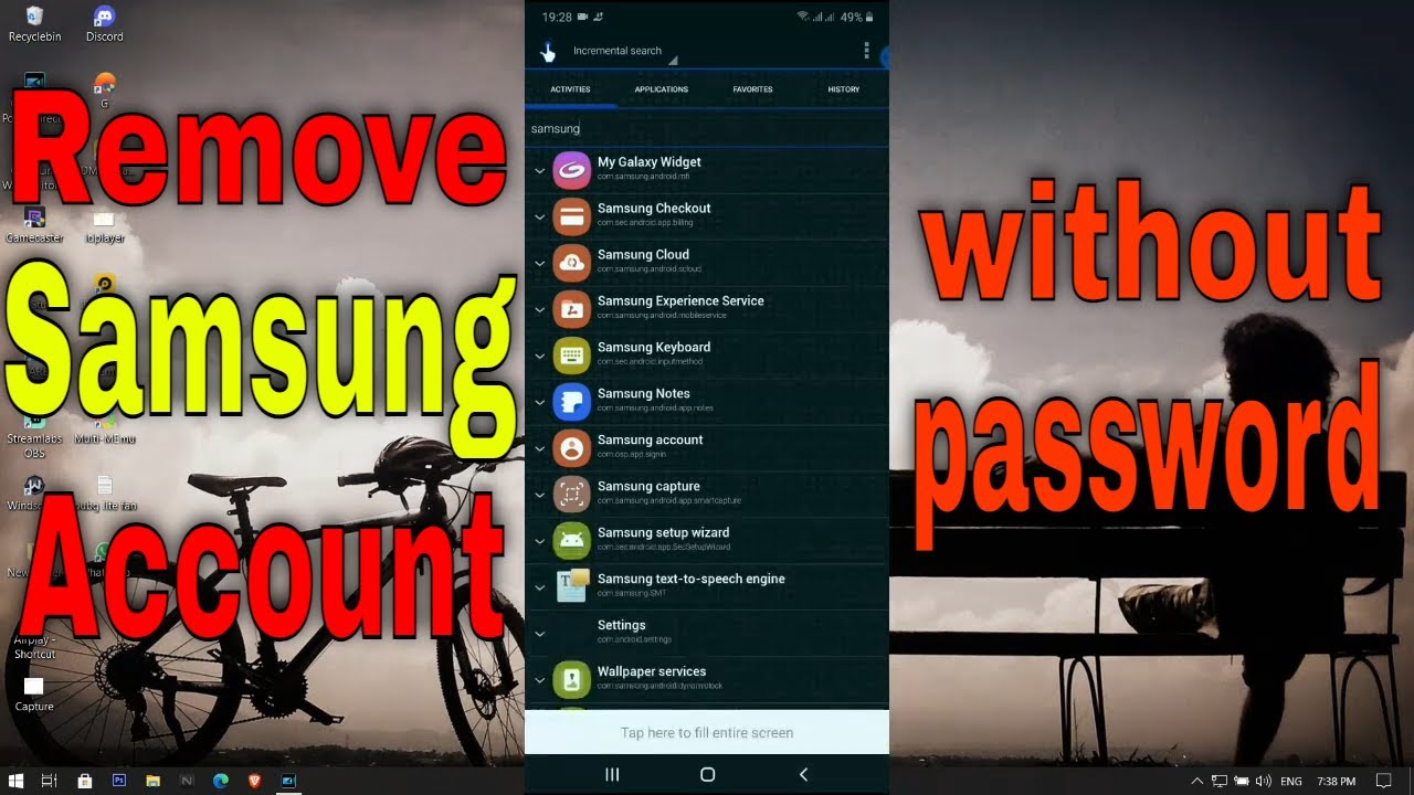 How to remove samsung account without password || Remove samsung ...