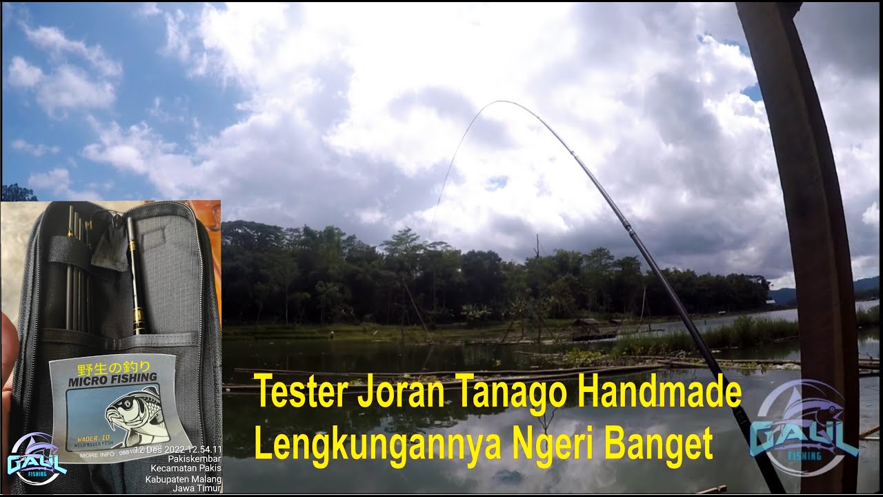 Tester Joran Tànago Handmade Lokal Malang - YouTube