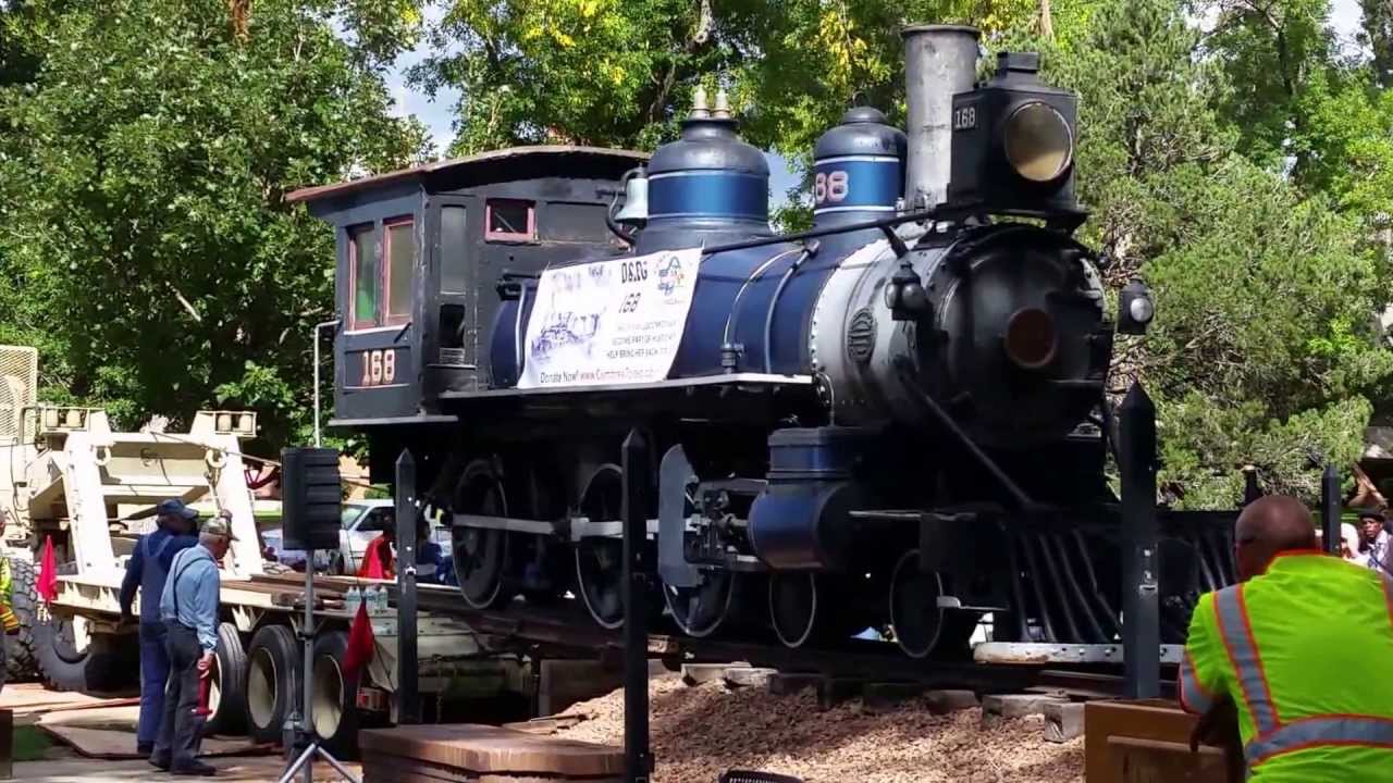 Old D&RG RR 168 - YouTube