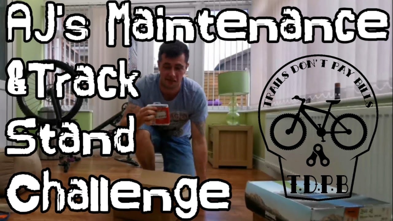 Bike TLC and track stand Challenge. - YouTube