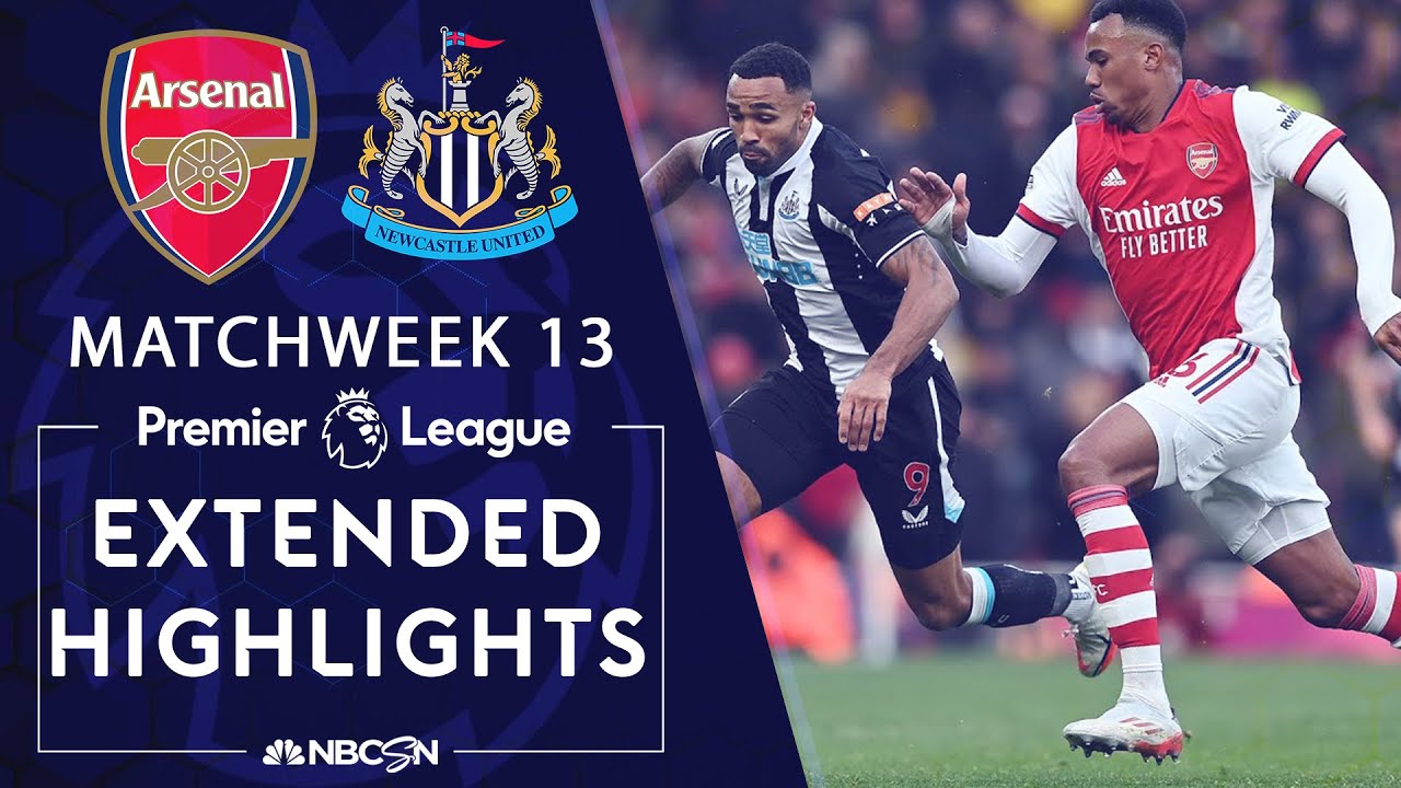 Arsenal v. Newcastle United | PREMIER LEAGUE HIGHLIGHTS | 11/27/2021 ...