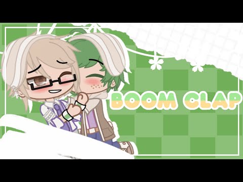 ¡!🌻 [Boom Clap Original meme]┌Haikyuu┊๑Tsukiyama at the end 💛💚☁︎·̩͙✧