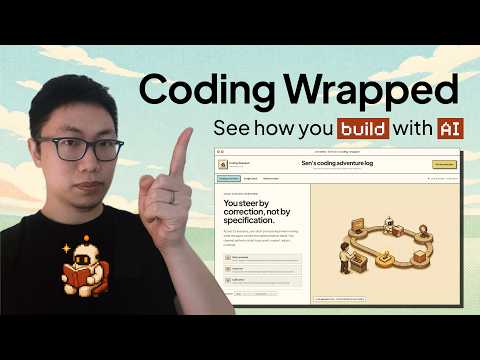 Coding Wrapped: What Your AI Coding History Reveals About You