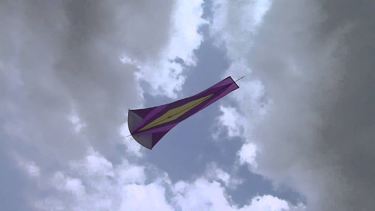 Geo-Pointer by Sky Burner Sports Kites - YouTube