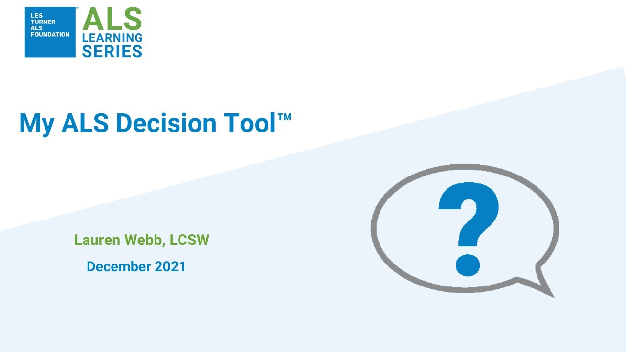 Introducing My ALS Decision Tool™ Empowering You to Take Control of ...