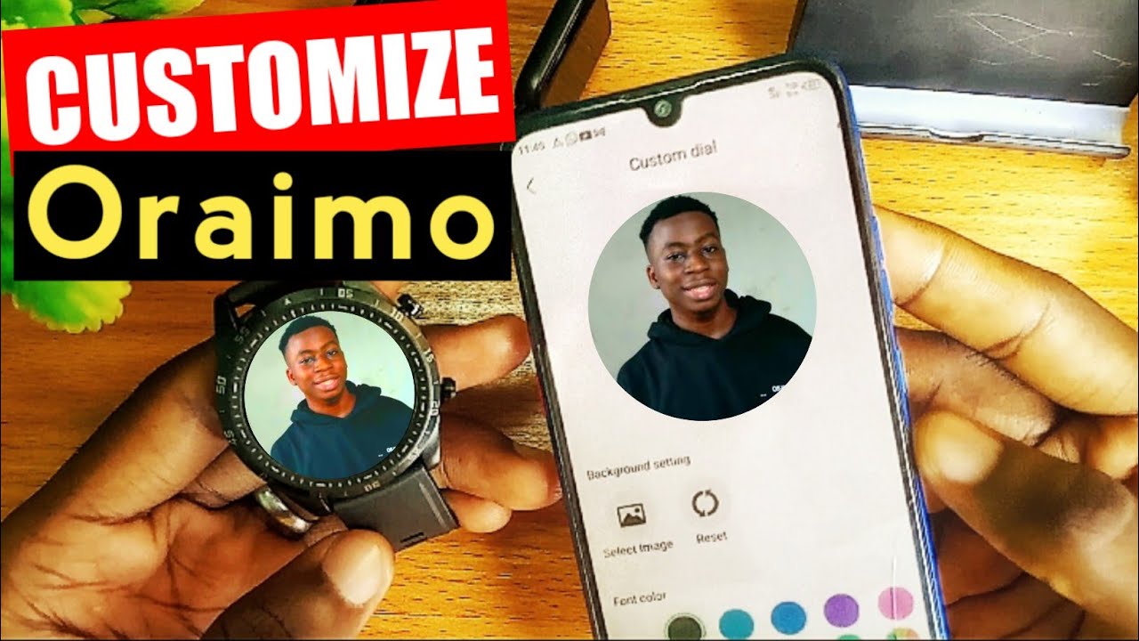 How To CUSTOMIZE Oraimo Watch Face | New 70 Oraimo SmartWatch Faces ...